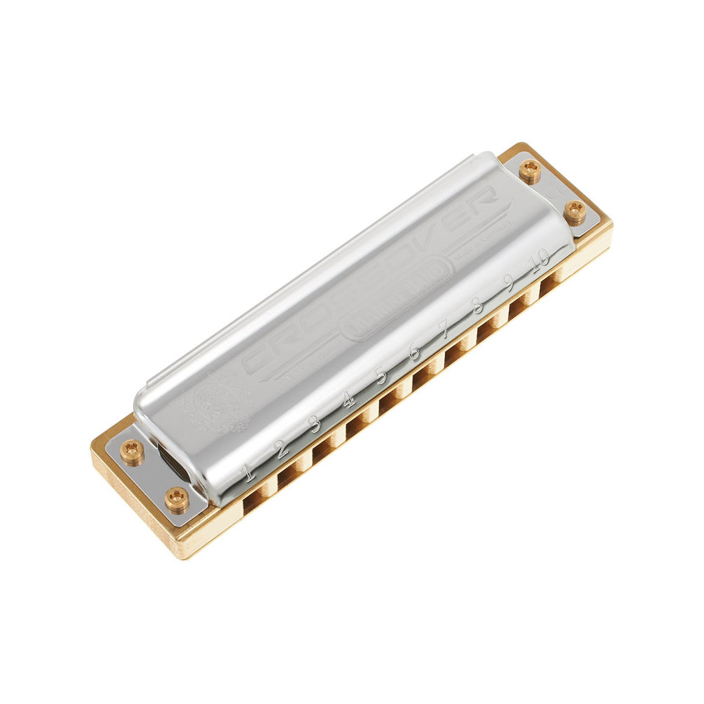 Hohner - M2009086X, Harmonica Diatonique Marine Band Crossover en Sol