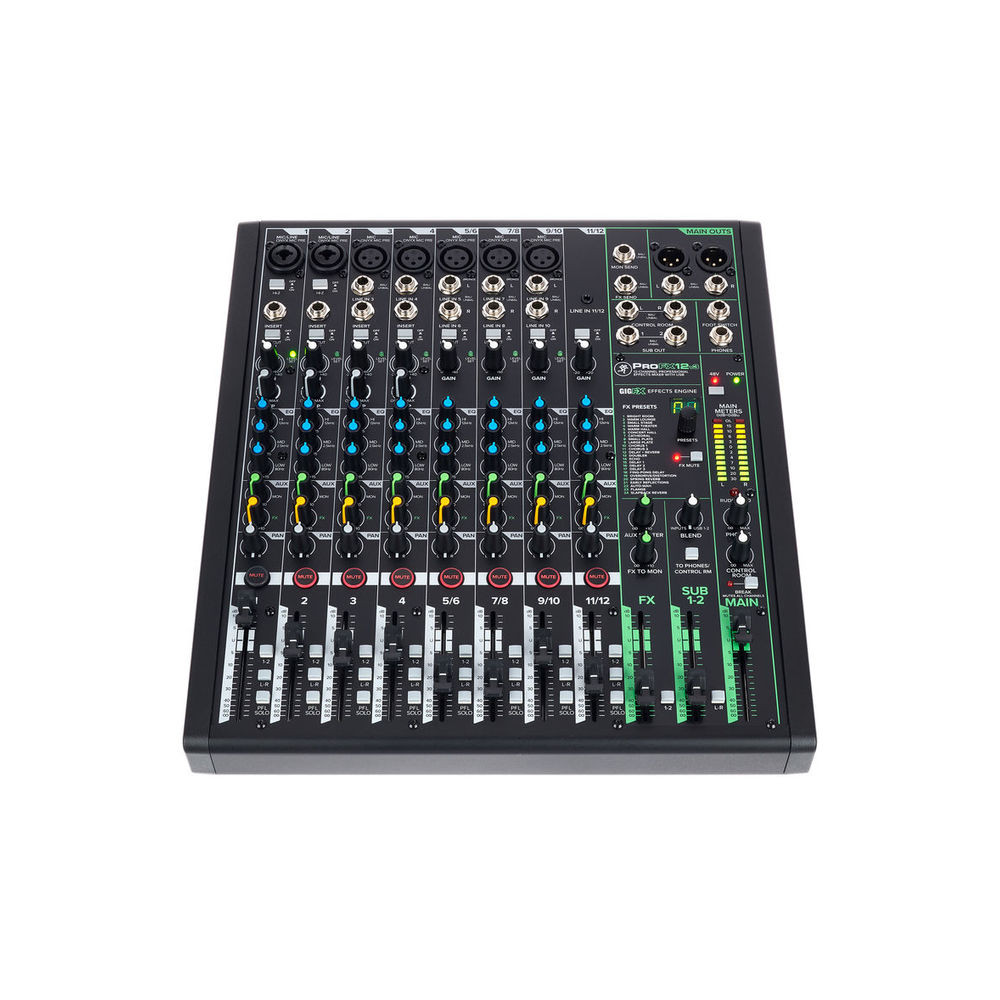 Mackie - PROFX12V3, Console de mixage analogique USB 12 canaux + effets