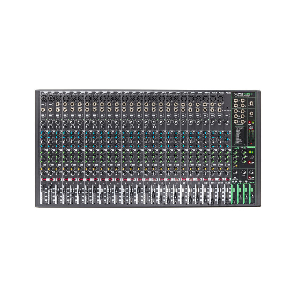 Mackie - PROFX30V3, USB Analog Mixing Console 30 Channels + Effects