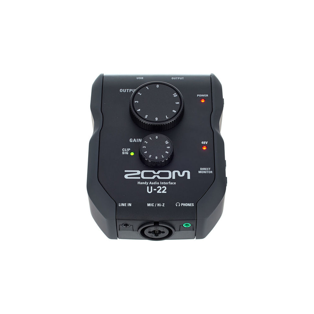 Zoom - U-22, Interface audio USB, 2 In / 2 Out