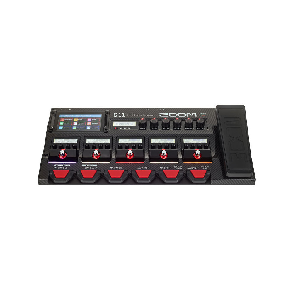 Zoom - G11, Pédale multi-effets pour guitare